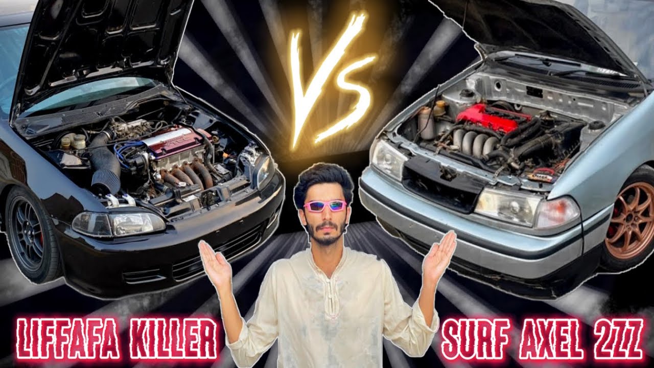 Liffafa Killer Vs Hyundai Surf Axel Vs Sheri King 💀 H22 Vs 2ZZ | Honda ...