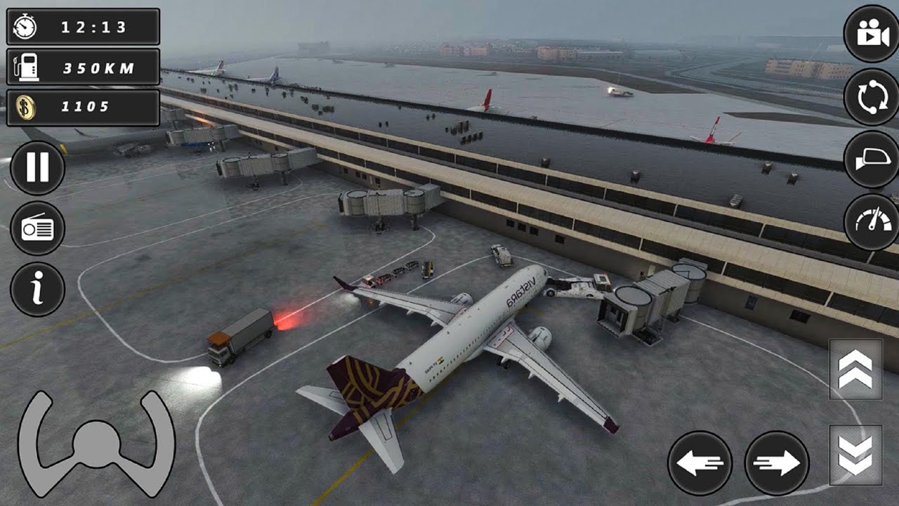 Airplane pilot training academy flight simulator | aeroplane wala game ...