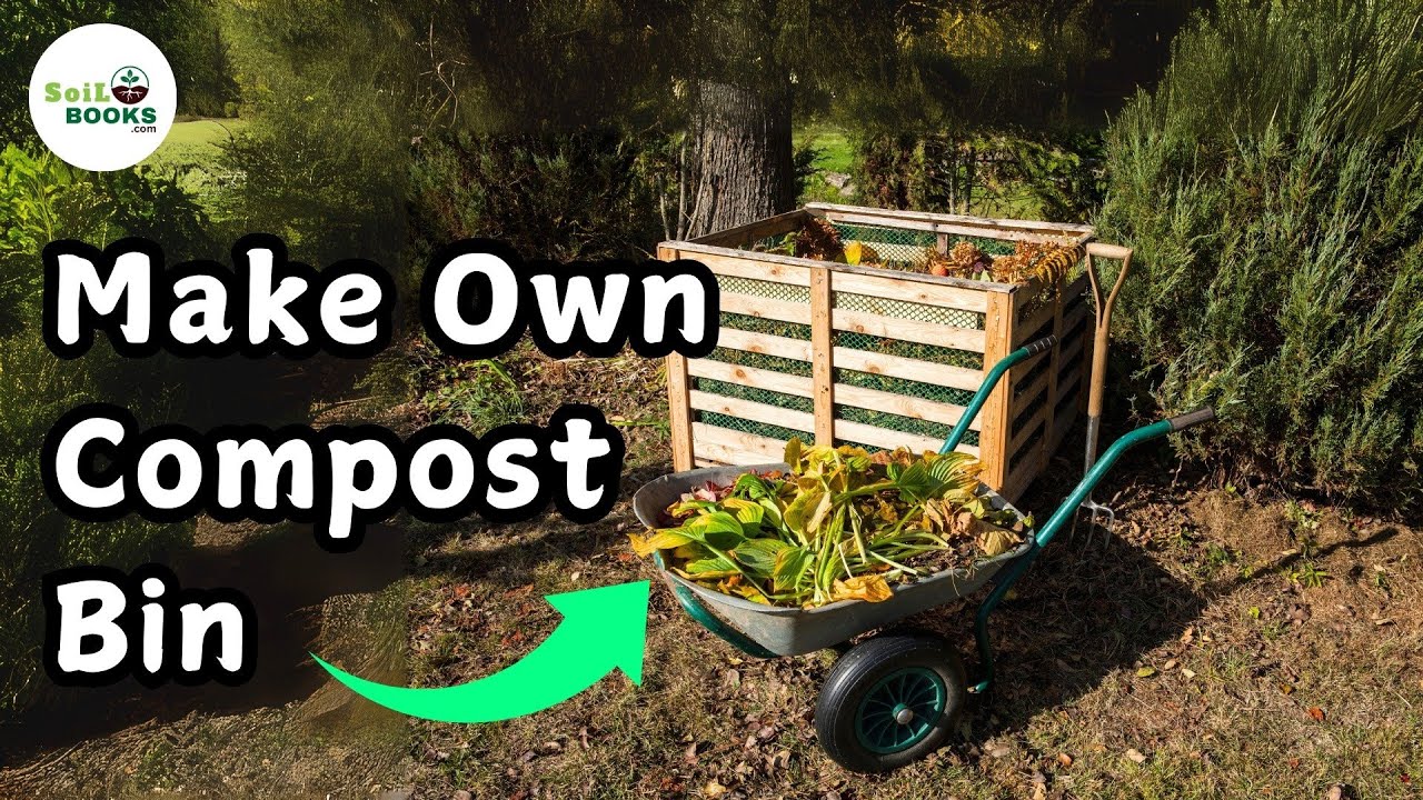 Composting 101 : The Easy Guide to Making Your Own Compost Bin - YouTube