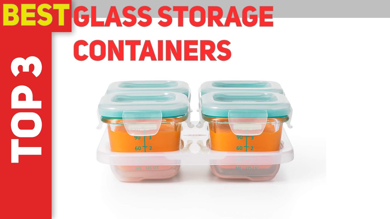 Top 3 Best Glass Storage Containers 2021 - YouTube