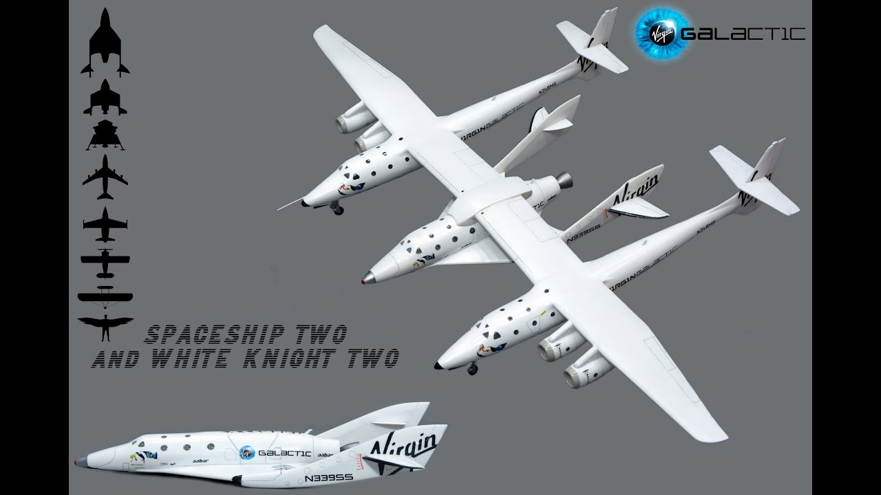 Space Ship two and White knight two - YouTube
