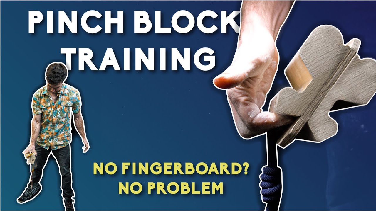 How to Use A Pinch & Crimp Block For Climbing Training - YouTube
