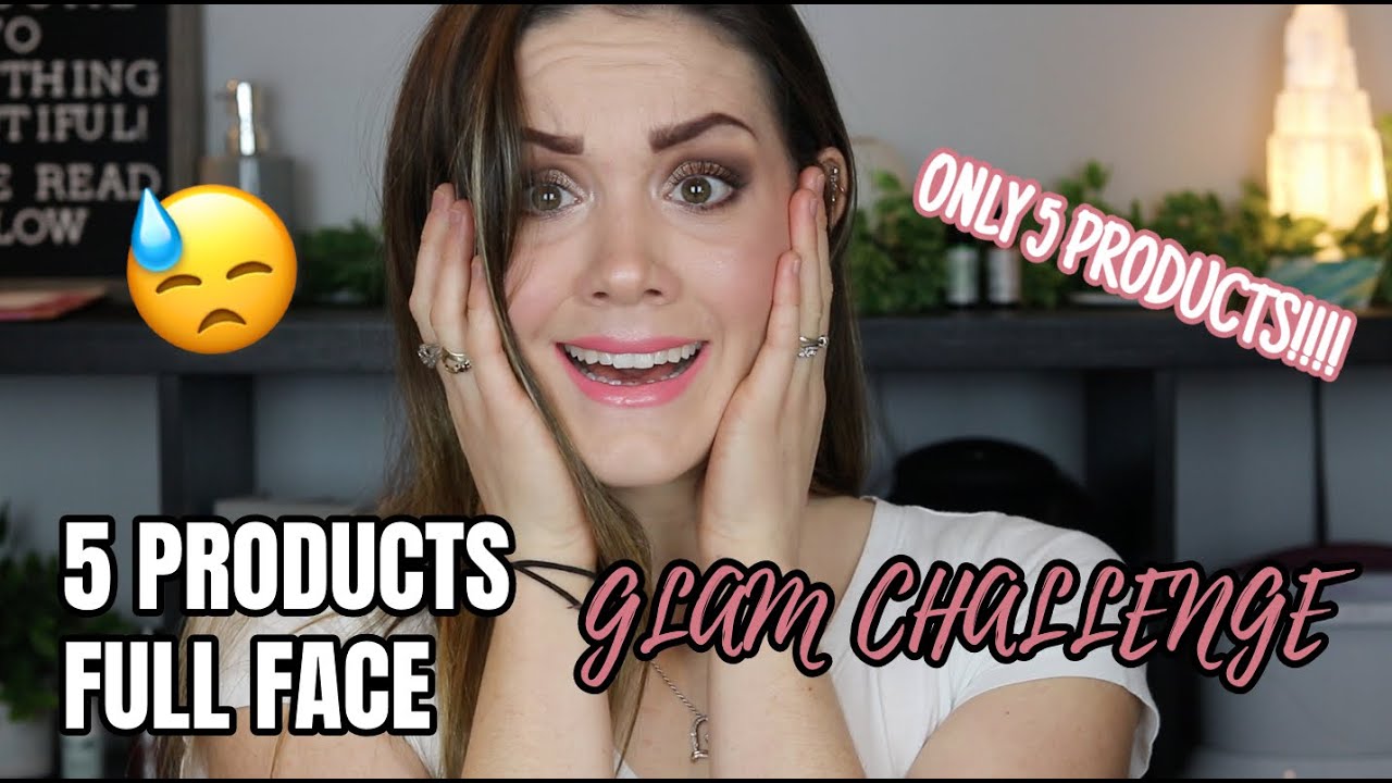 5 PRODUCT GLAM CHALLENGE TAG!! - YouTube