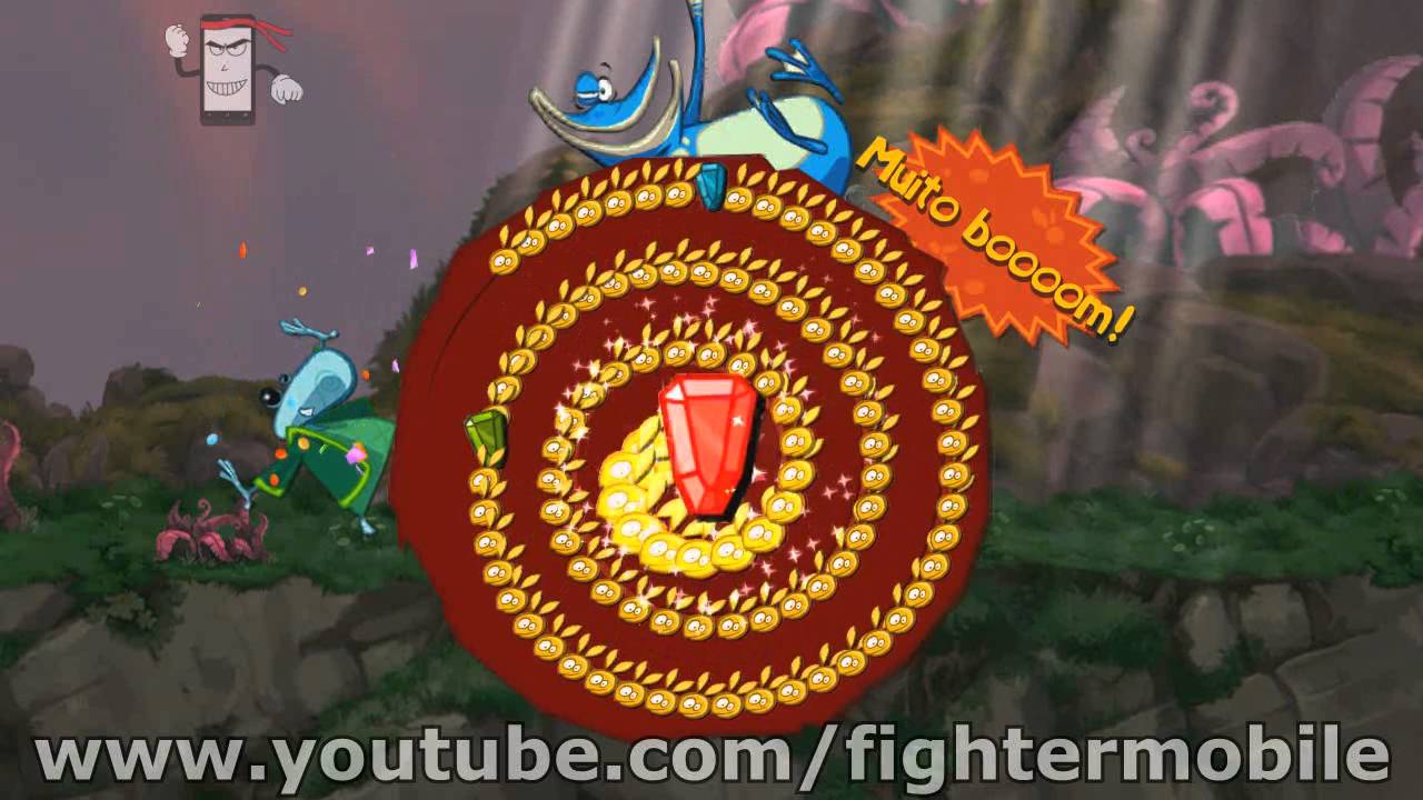 Rayman: Jungle Run - Jump 100% Completed - YouTube