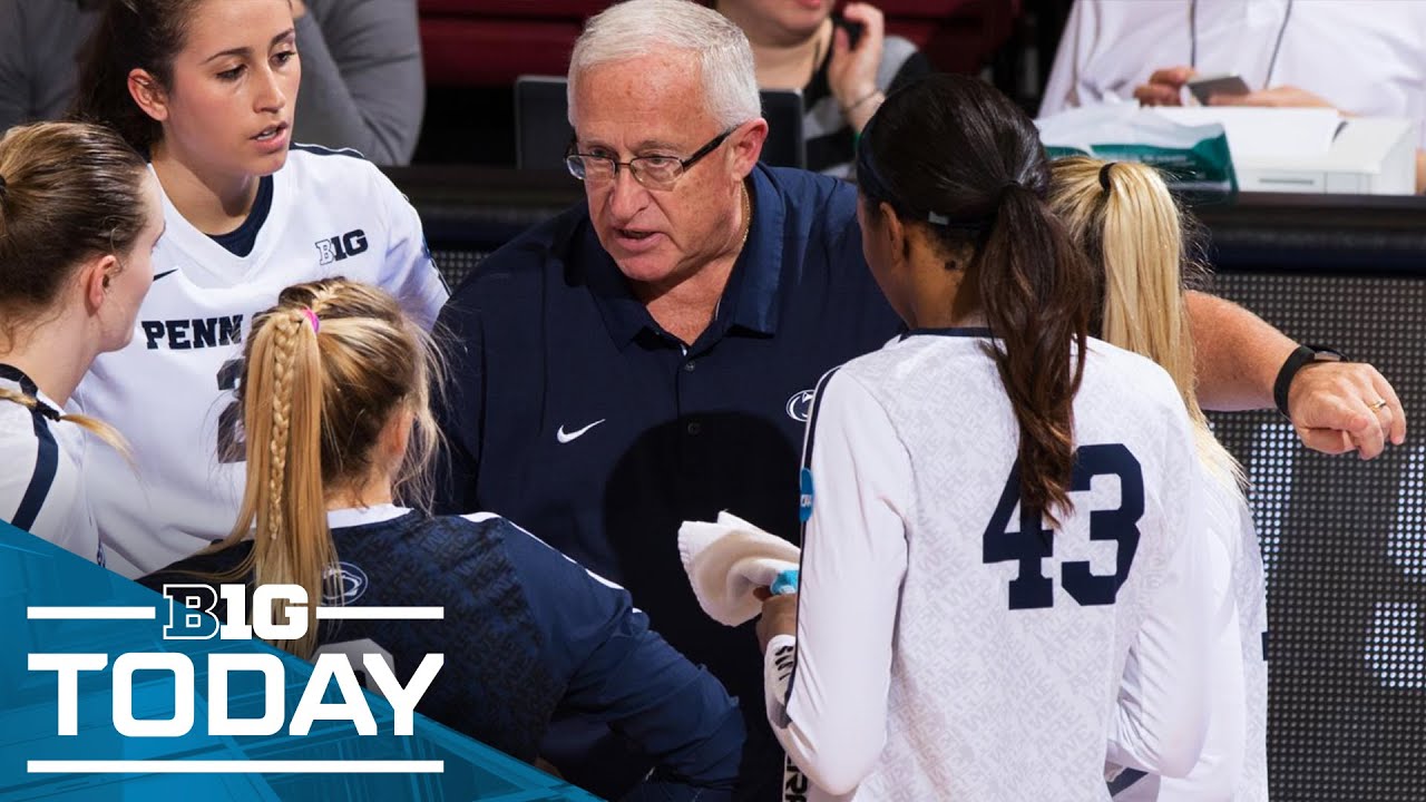 Penn State VB Coach Russ Rose Retires | Best of B1G Today | Dec. 23 ...