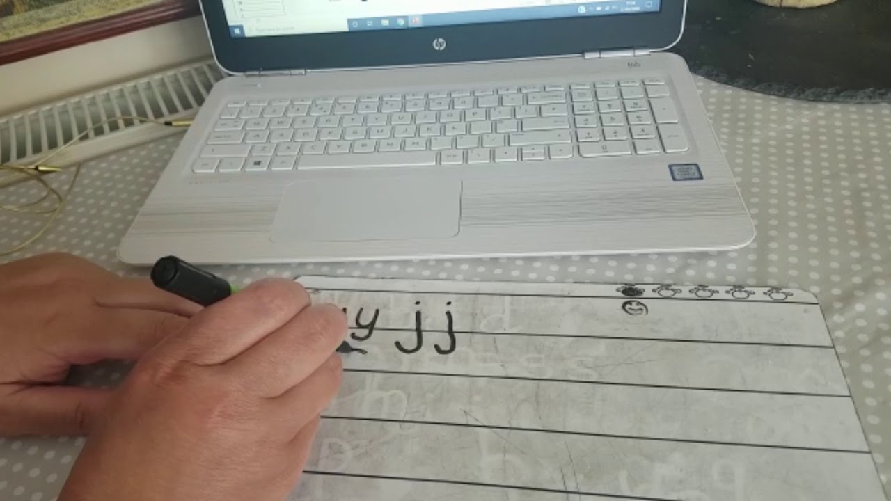Kinetic Letters Handwriting - The Fisher Family - YouTube