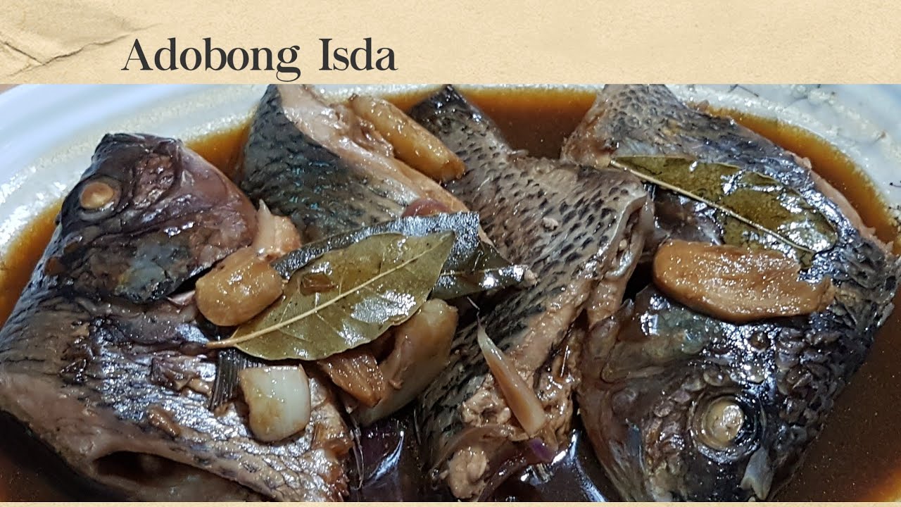 Adobong tilapia || Simpleng luto ng Adobong isda|| lutong bahay|| my ...
