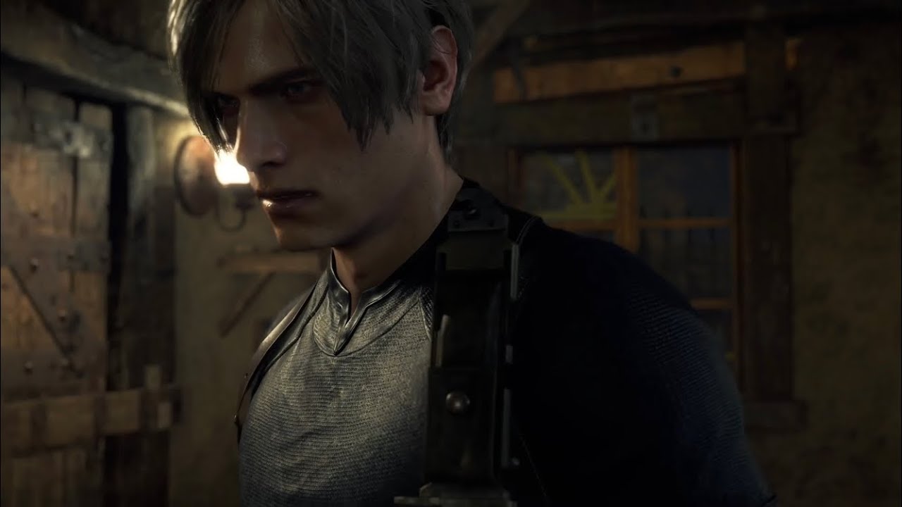 Resident Evil 4 Remake Gameplay Leon Confronts Luis About earlier - YouTube