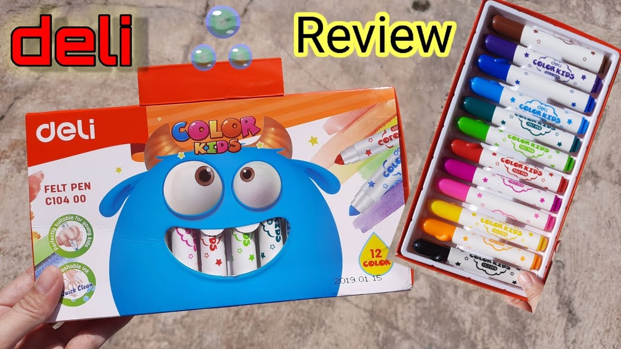 Review Deli color kids - YouTube