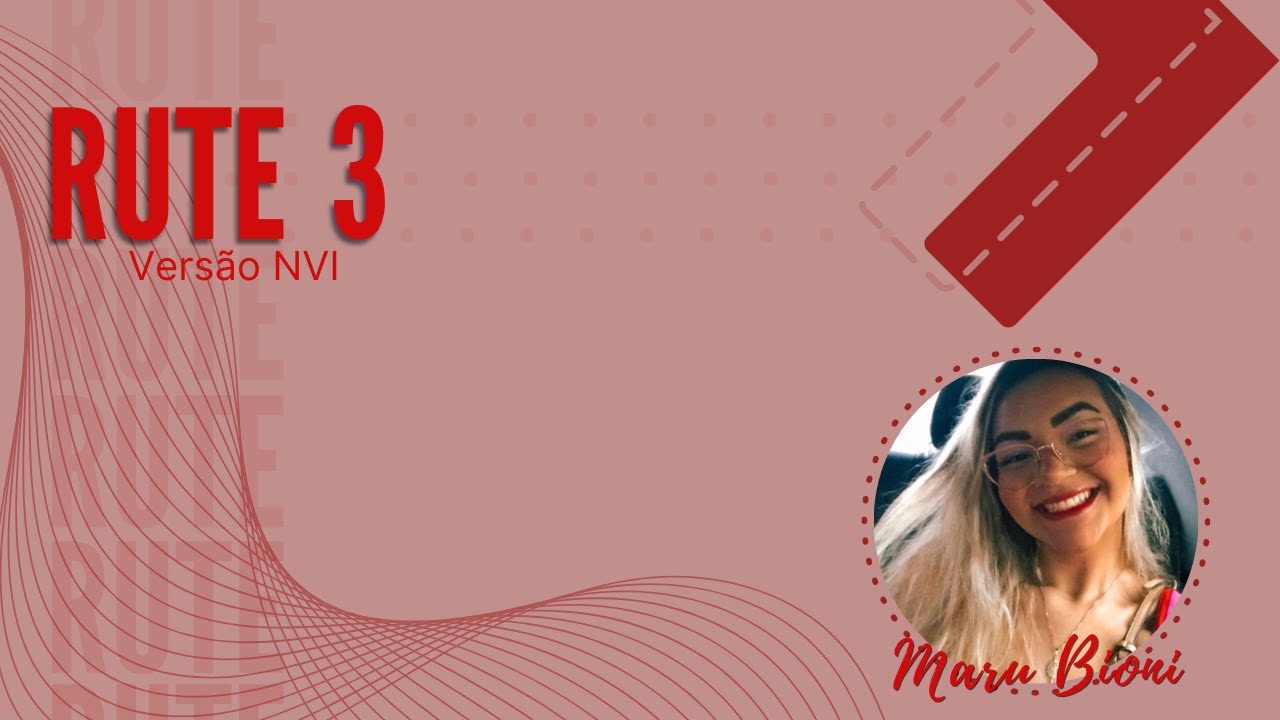Livro de Rute - Capítulo 3 - YouTube