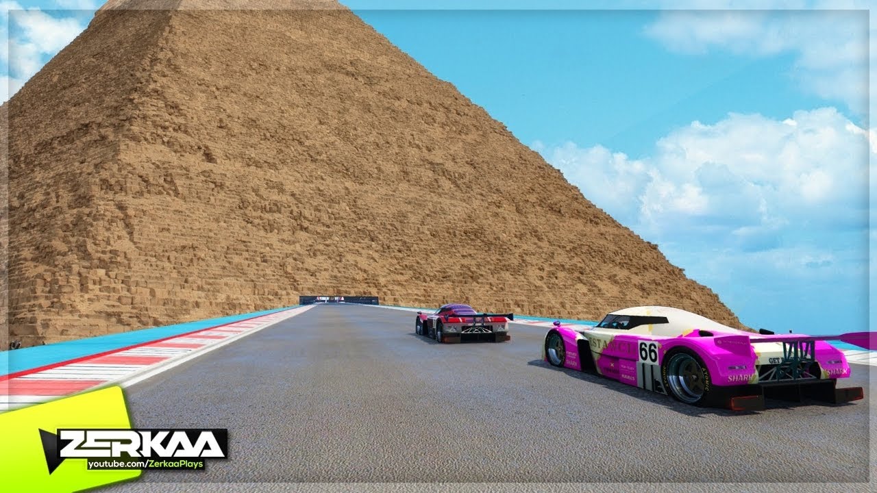RACING IN PYRAMIDS! - GTA 5 Funny Moments #680 - YouTube