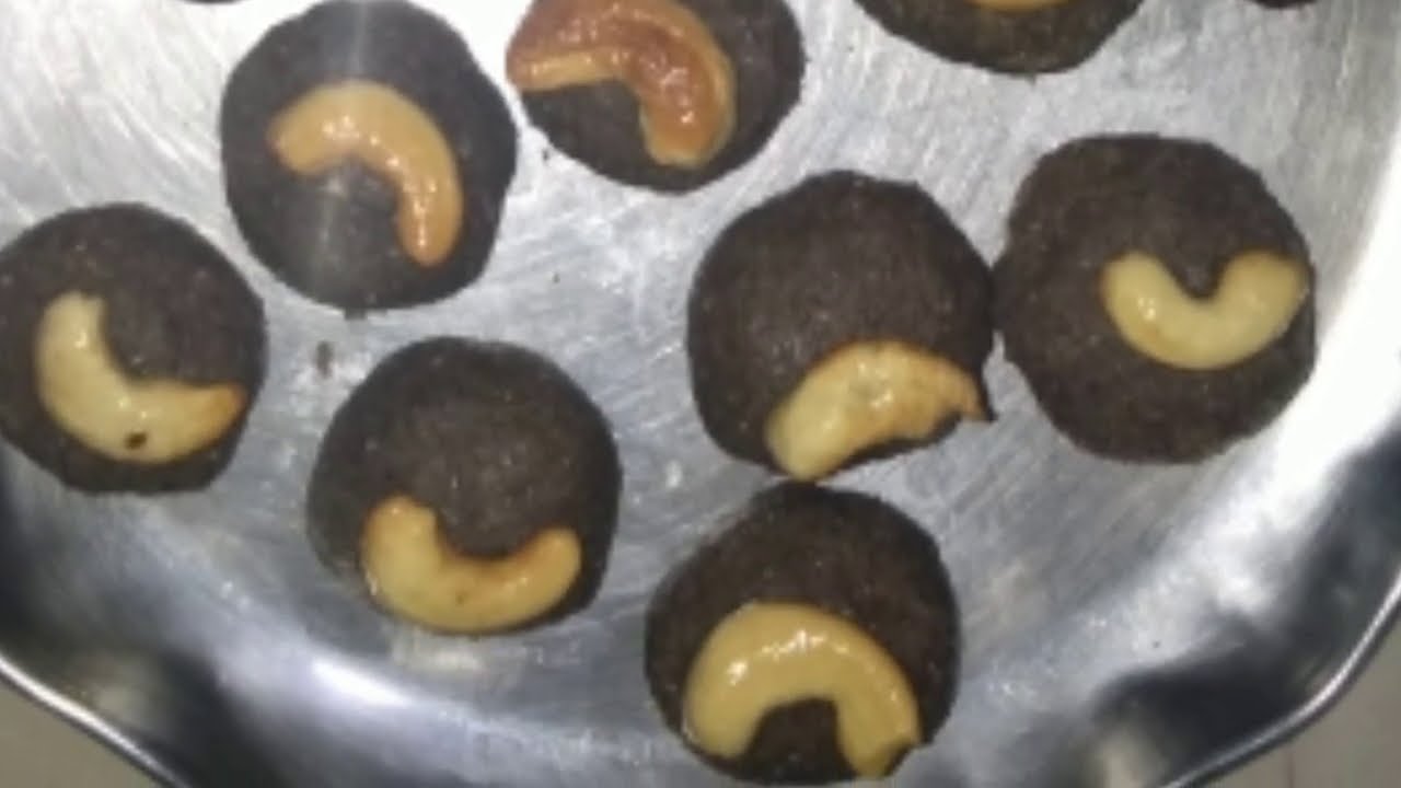 Nuvula Laddu preparation - YouTube