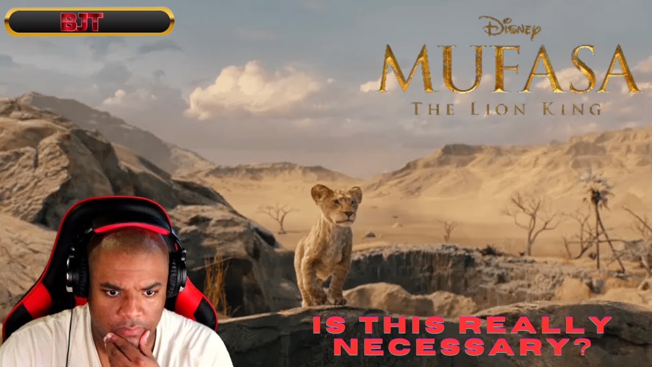 Mufasa: The Lion King Teaser Trailer Reaction | BigJonTalks - YouTube