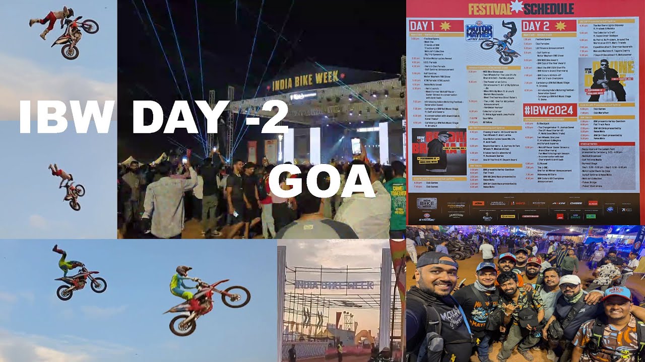 IBW Goa Ride 2024 |DAY-2|India Bike Week Goa 2024|@milesoncanvas ...