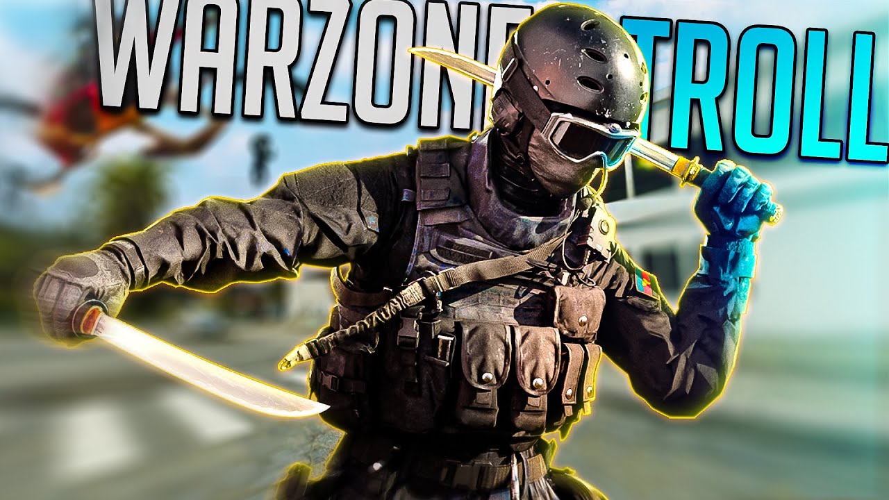 The BIGGEST Troll On Warzone... ( Call of Duty ) - YouTube
