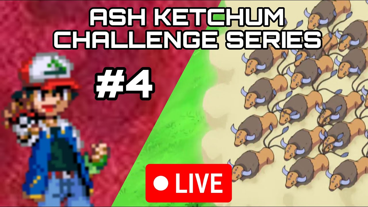 [LIVE] CATCHING THEM ALL!! Pokemon Ash Ketchum Playthrough Series Ep.4 ...