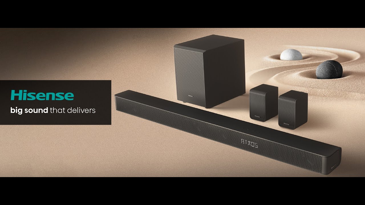 HISENSE 3 1 SOUNDBAR AX3100G - YouTube
