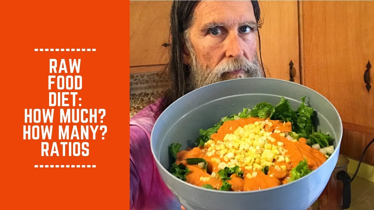 Raw Food Diet: How Much? How Many? Ratios - YouTube