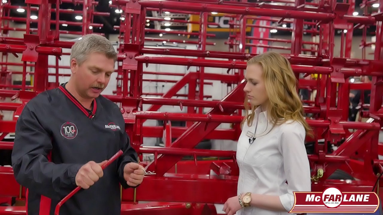 McFarlane Manufacturing unveils its HDL-1100 Series harrow carts - YouTube