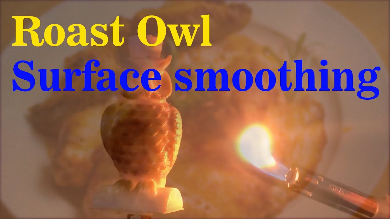 Roast owl, 3d printing experience 烧烤猫头鹰，3维打印经验分享 - YouTube