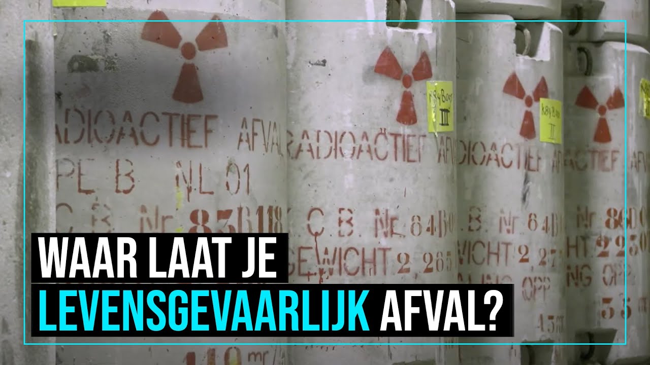 Wat gebeurt er met radioactief afval? - YouTube
