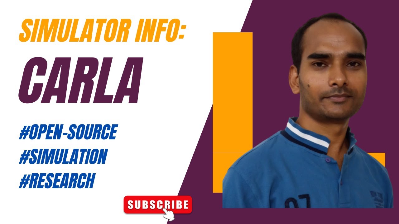 CARLA: An open-source simulator for autonomous driving research - YouTube