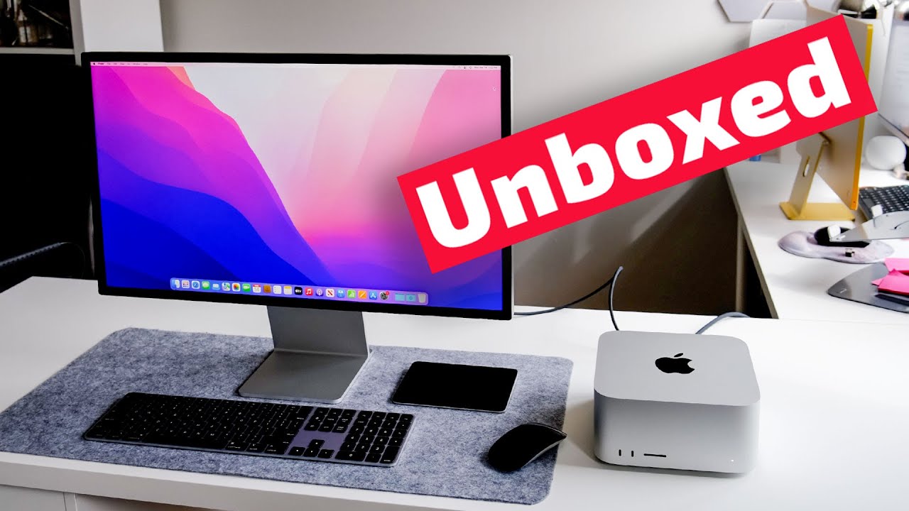 Mac Studio and Studio display unboxing (Close up!) - YouTube