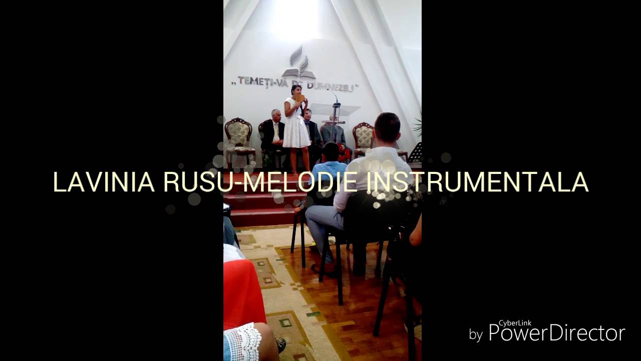 Lavinia Rusu-O melodie superba(nai) - YouTube