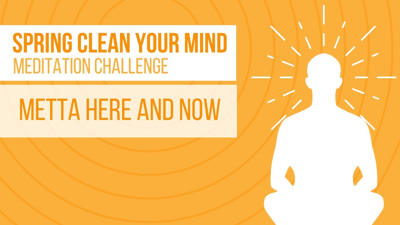 Metta Here and Now | Spring Clean Meditation Challenge: Week 4 - YouTube