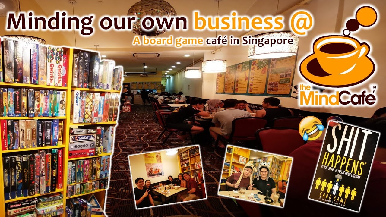 THE MIND CAFE SINGAPORE | BOARD GAME CAFE IN SINGAPORE | SUPER ENJOY ...