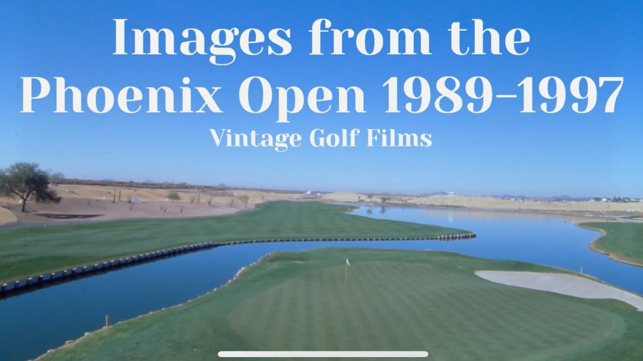 Images from the Phoenix Open Golf 1989-1997: Watson, Mickelson, Stewart ...