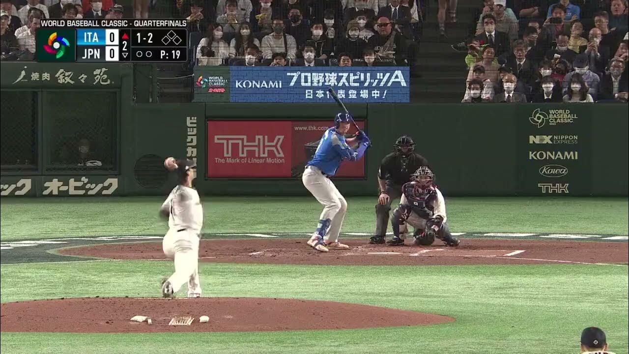 2023.3.16【大谷翔平 164km/h】準々決勝 vsイタリア #WBC #侍ジャパン - YouTube