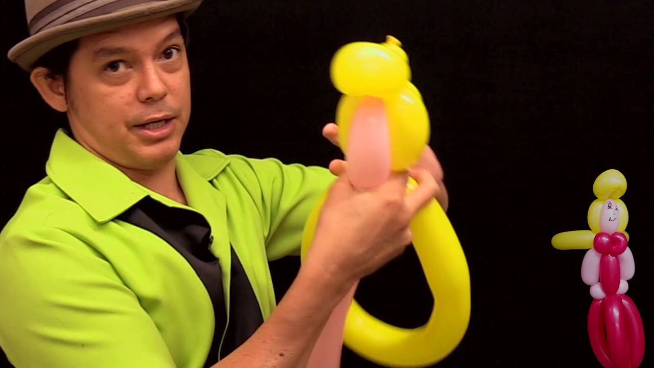 Three Balloon Princess - Balloon twisting, sculpting tutorial – Easy to ...