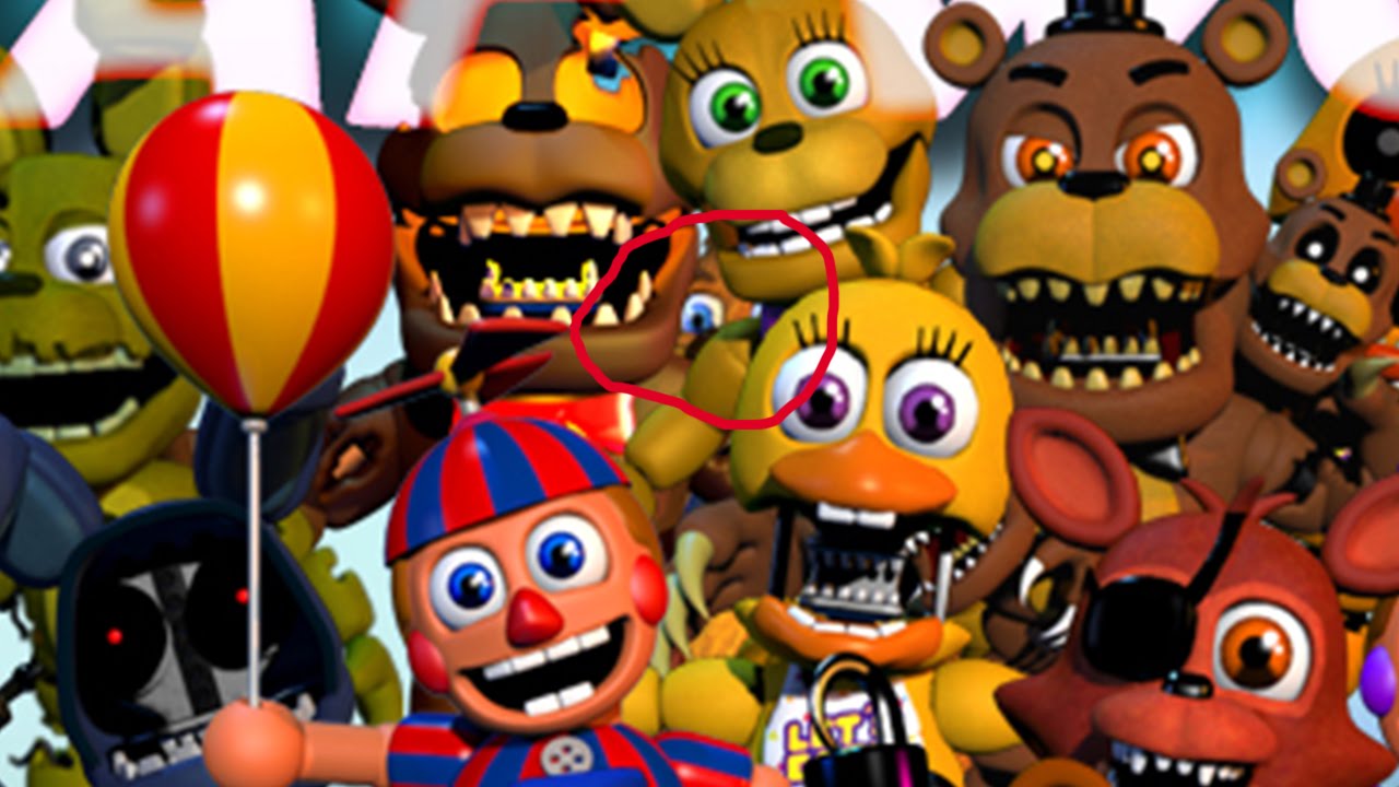 FNAF World | Chipper Easter Egg | FNAF World Update 2 - YouTube