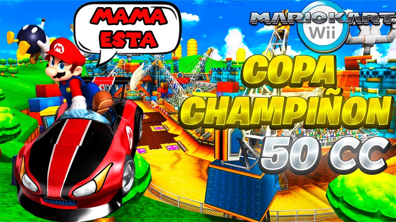 Mario y Su - debut Mario Kart Wii Grand Prix Copa Champiñon (50cc) 3 ...