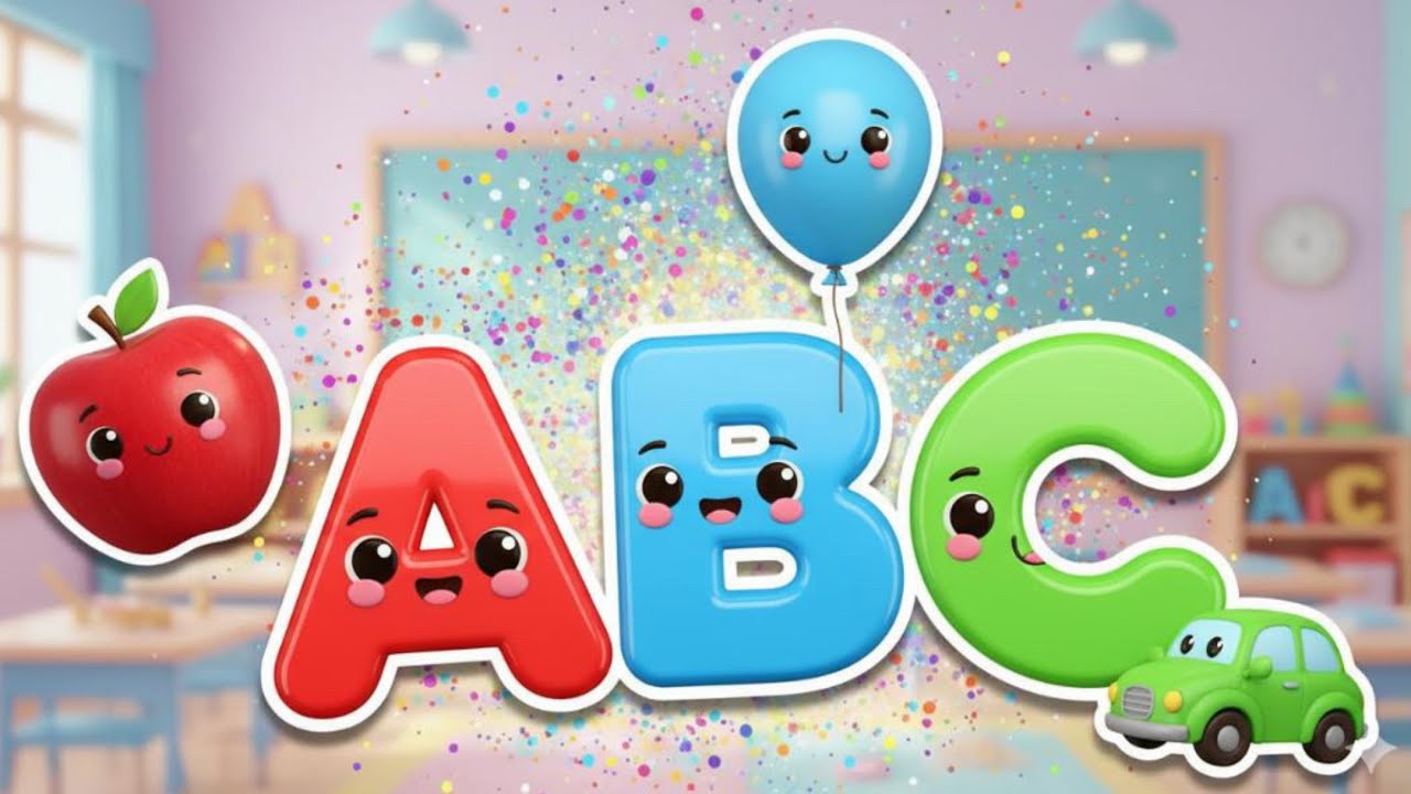 ABC Colors Song for Kids | Learn Alphabet & Colors for Toddlers ...