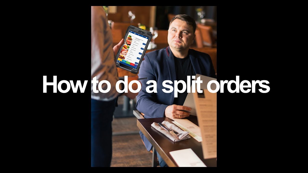 How to do a split orders - YouTube