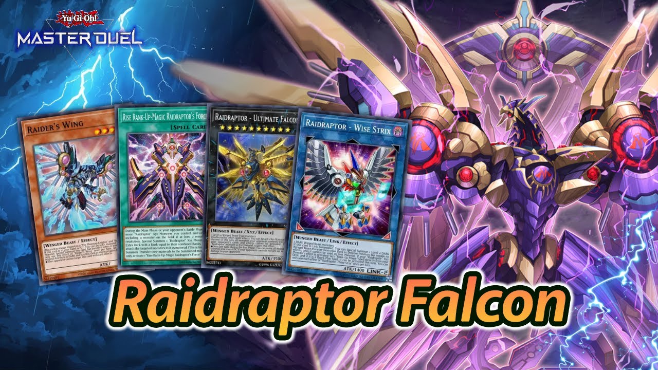 Raidraptor Falcon Deck Master Duel 2025 | Rank-Up Negate & Destroy ...