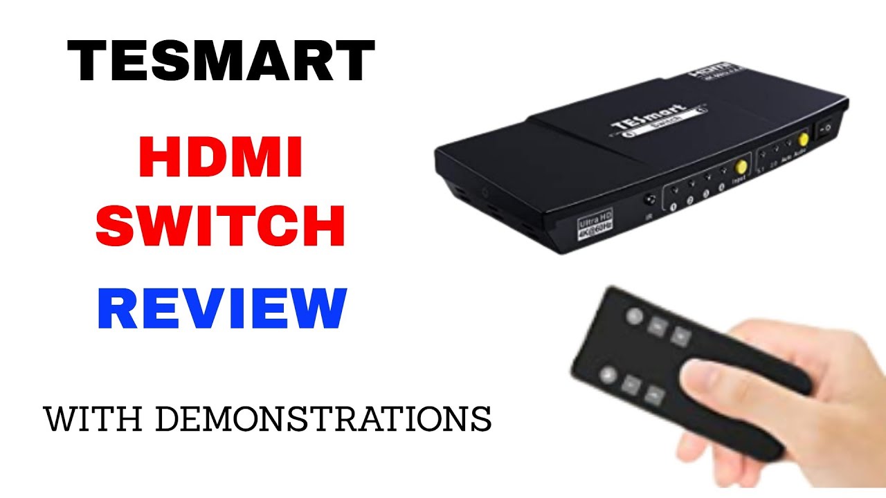 TESMART SWITCH REVIEW ULTRA HD 4K@60Hz 4 PORT HDMI FAST SWITCH SPLITTER ...