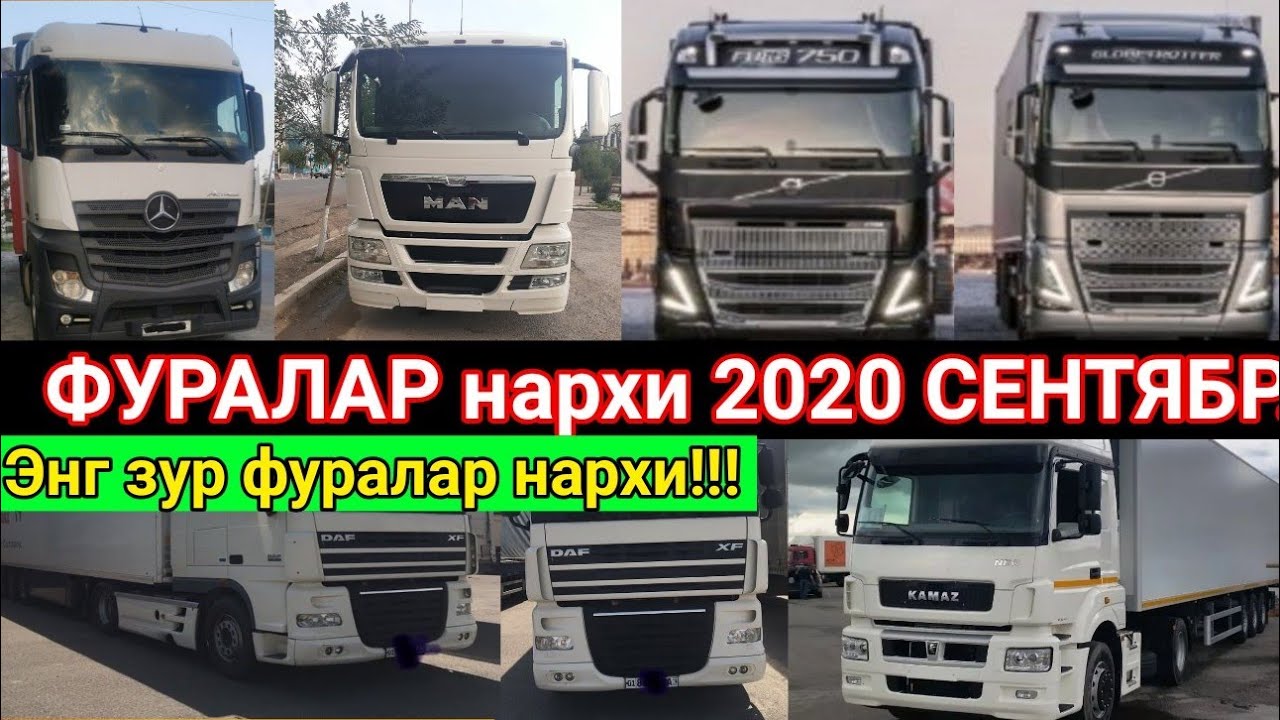 FURALAR NARXLARI 2020 SENTYABR / ФУРАЛАР НАРХЛАРИ 2020 СЕНТЯБР - YouTube