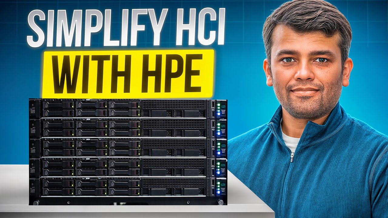 Simplify HCI: HPE SimpliVity with Morpheus VM Essentials - YouTube