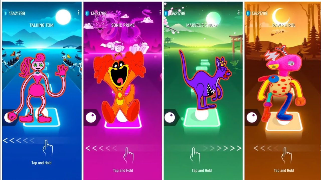Poppy Playtime Toons🆚Smiling Critters Animation🆚Queen Bouncelia🆚Zooble💥 ...