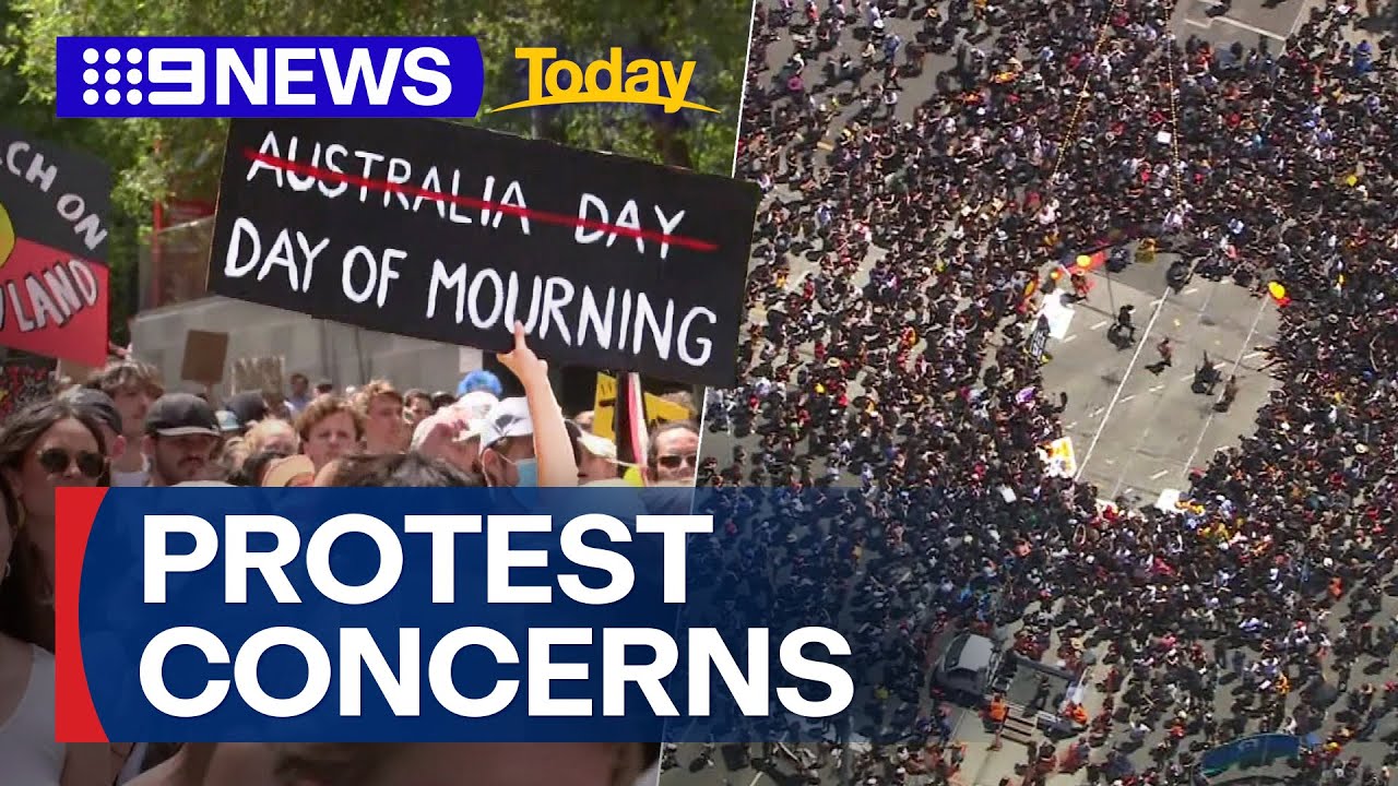 Concerns Australia Day protest could disrupt Australian Open | 9 News ...