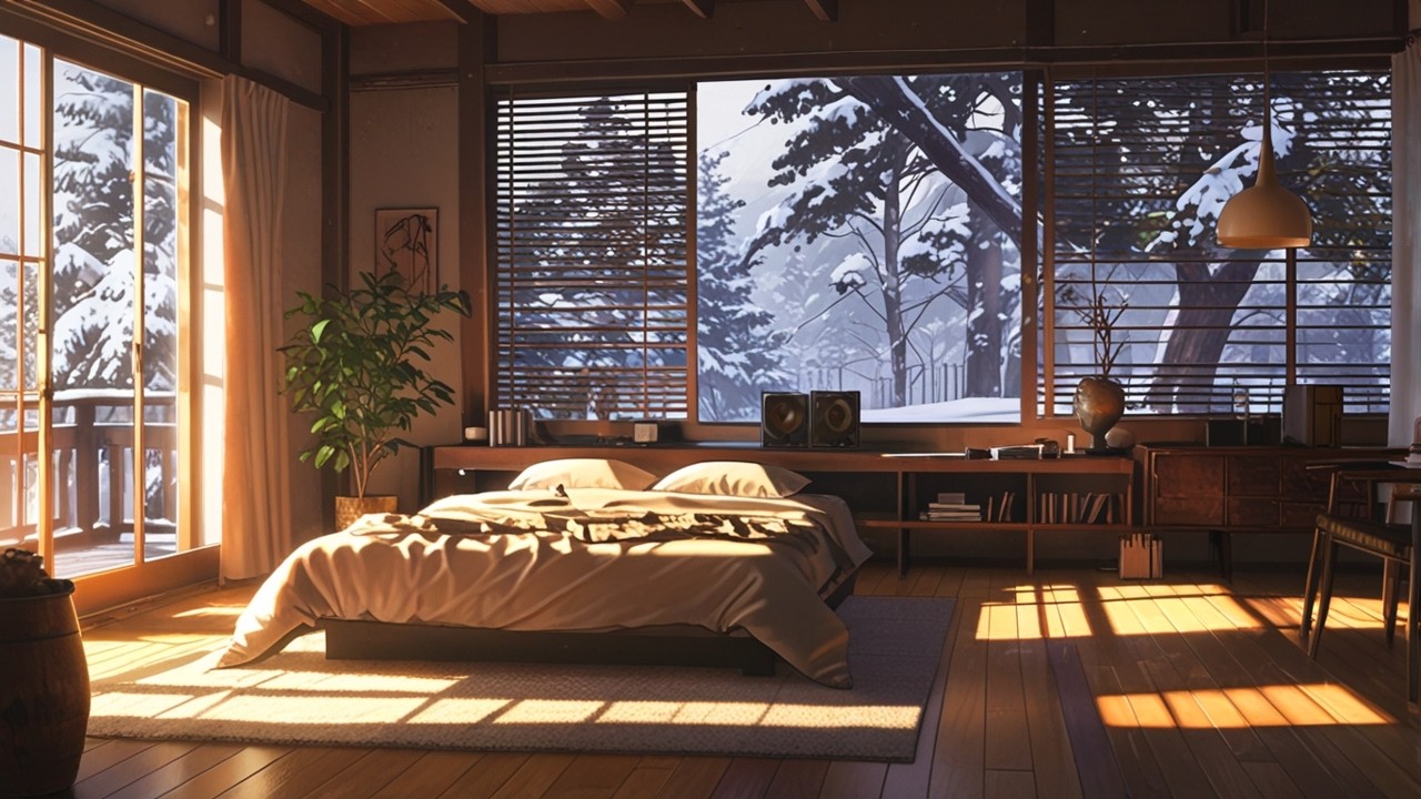 Winter Favorite Place ️ [chill lo-fi hip hop beats/Study & Relax Music ...