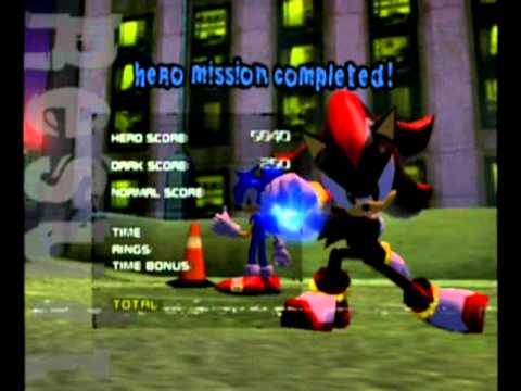 Shadow the Hedgehog All A-Ranks - Hero Story Path Part 1/5 - YouTube