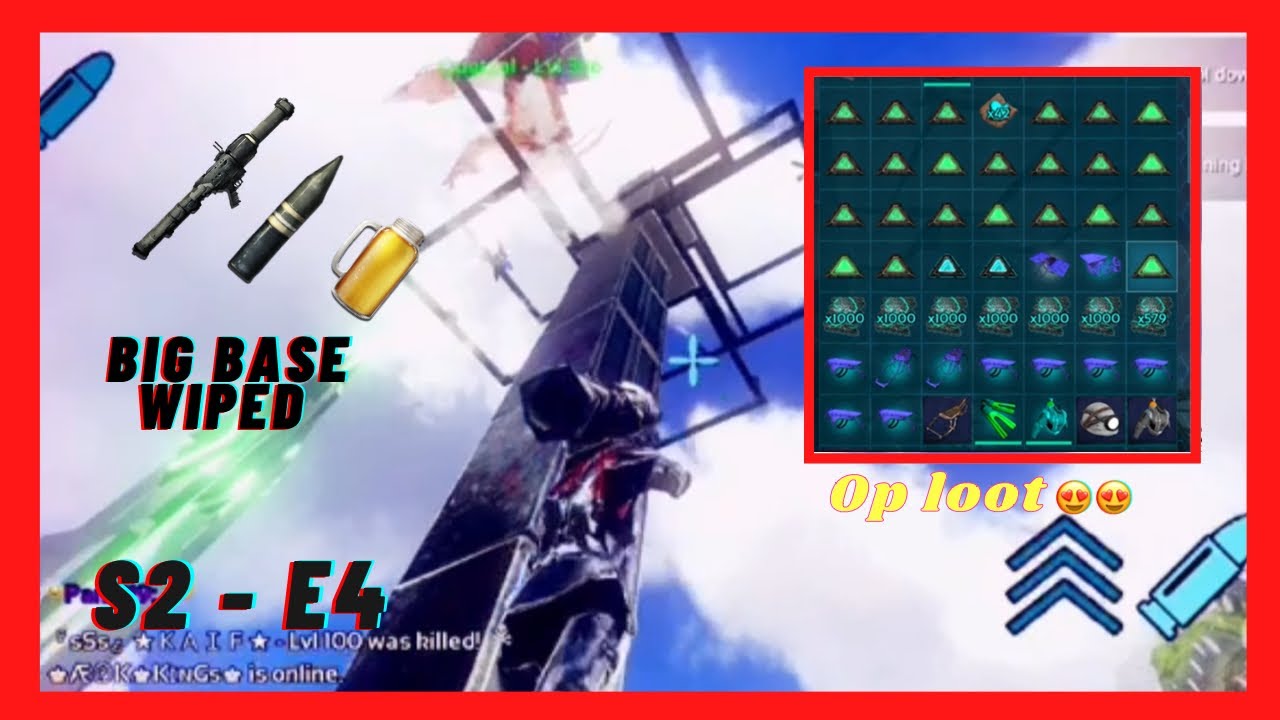 ARK MOBILE - BIG BASE WIPED | Episode - S2 - E4 @Ghost.Gaming. - YouTube