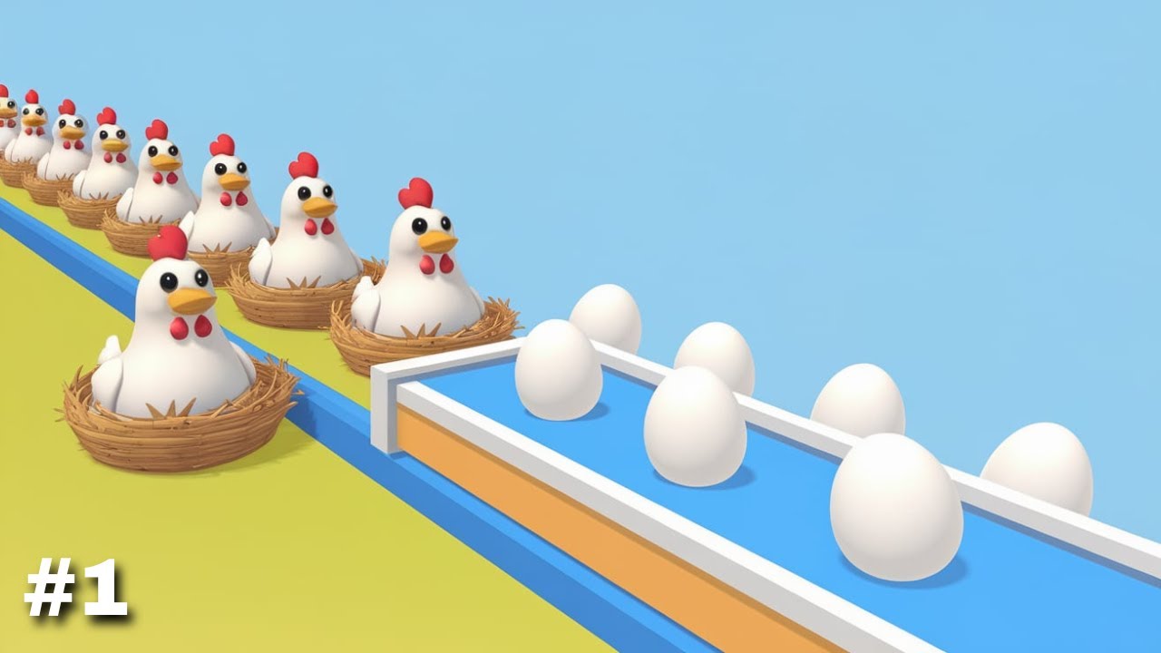 Idle Egg Factory - Gameplay Walkthrough Part 1 - (iOS, Android) - YouTube