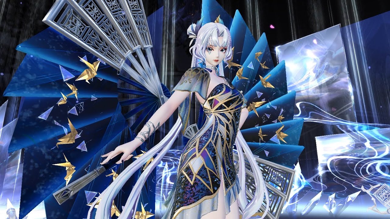 Preview of SHIRANUI's brand-new Royal skin "Möbius Galaxy" | Onmyoji ...