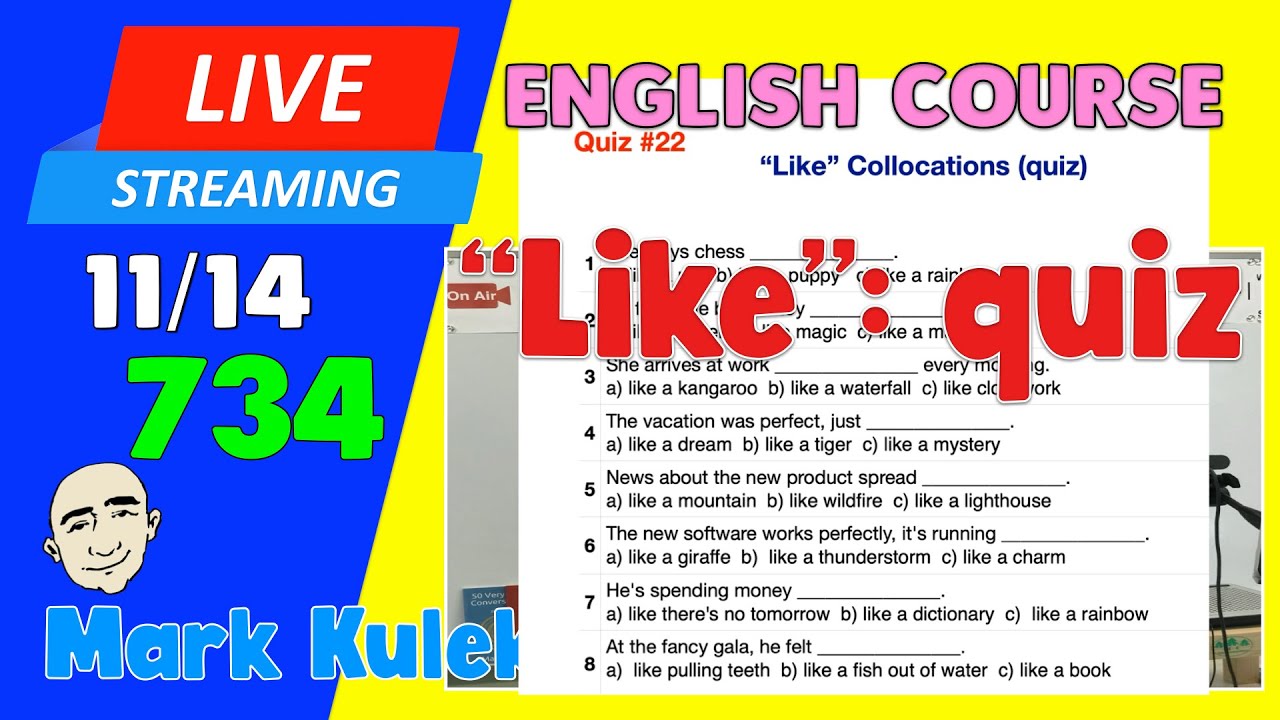 Where? - English Class #734 | Live Stream Class with Mark Kulek ESL ...