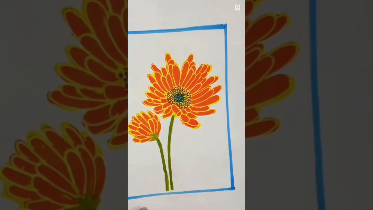 Beautiful Cosmos #art #drawing - YouTube